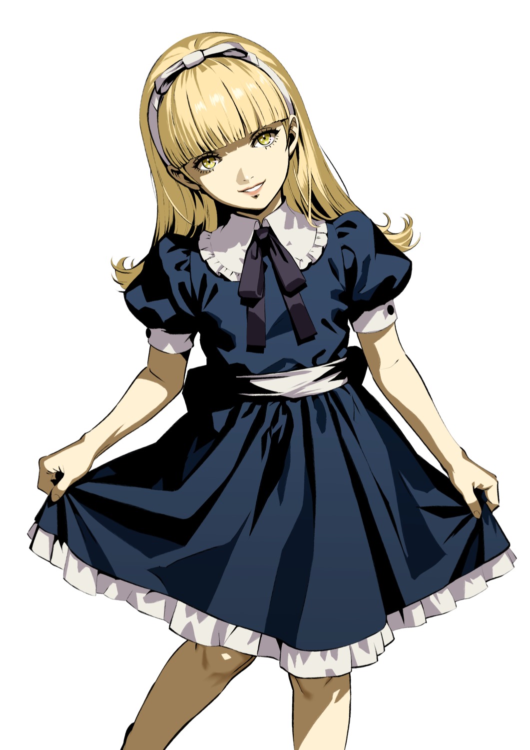 macossa megaten shin megami tensei shin megami tensei v alice (megami tensei) dress skirt lift ...